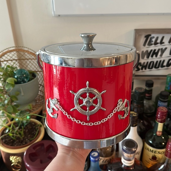 Dining | Vintage Mcm Nautical Ice Bucket | Poshmark